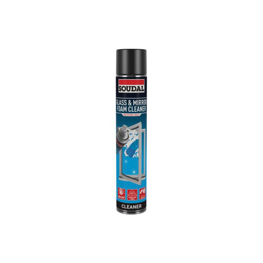 SOUDAL Glass & Mirror Foam Cleaner 750 ml - Spitec